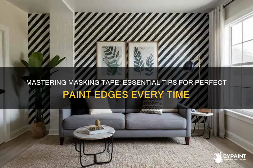 Mastering Masking Tape: Essential Tips For Perfect Paint Edges Every ...