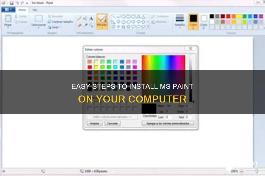 Easy Steps To Install Ms Paint On Your Computer | CyPaint
