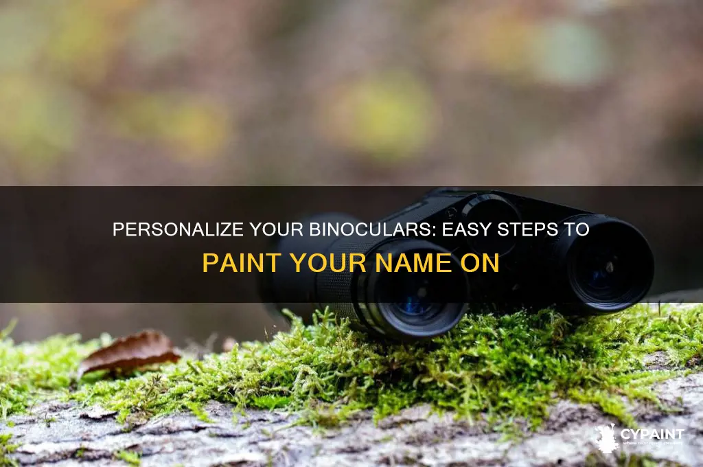 Personalize Your Binoculars: Easy Steps To Paint Your Name On | CyPaint