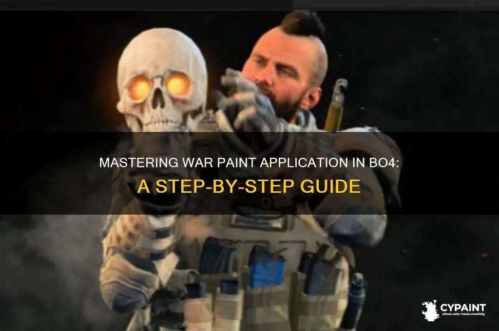 Mastering War Paint Application In Bo4: A Step-By-Step Guide | CyPaint