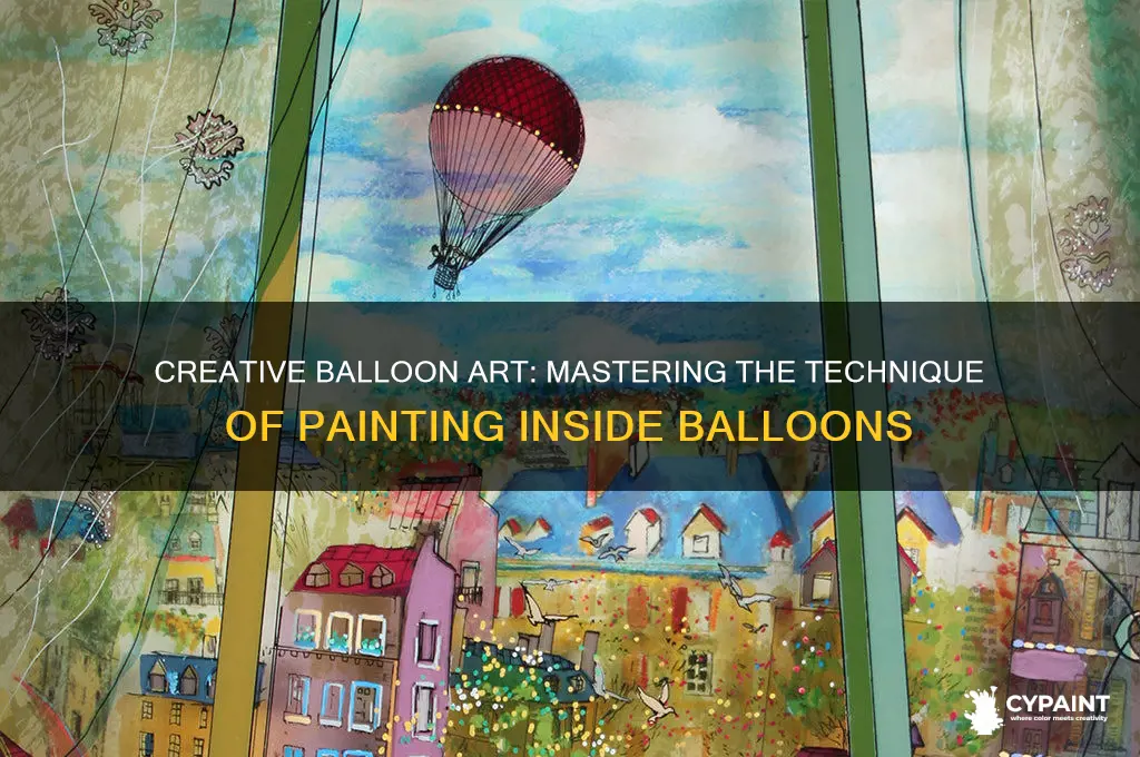 Creative Balloon Art: Mastering The Technique Of Painting Inside ...