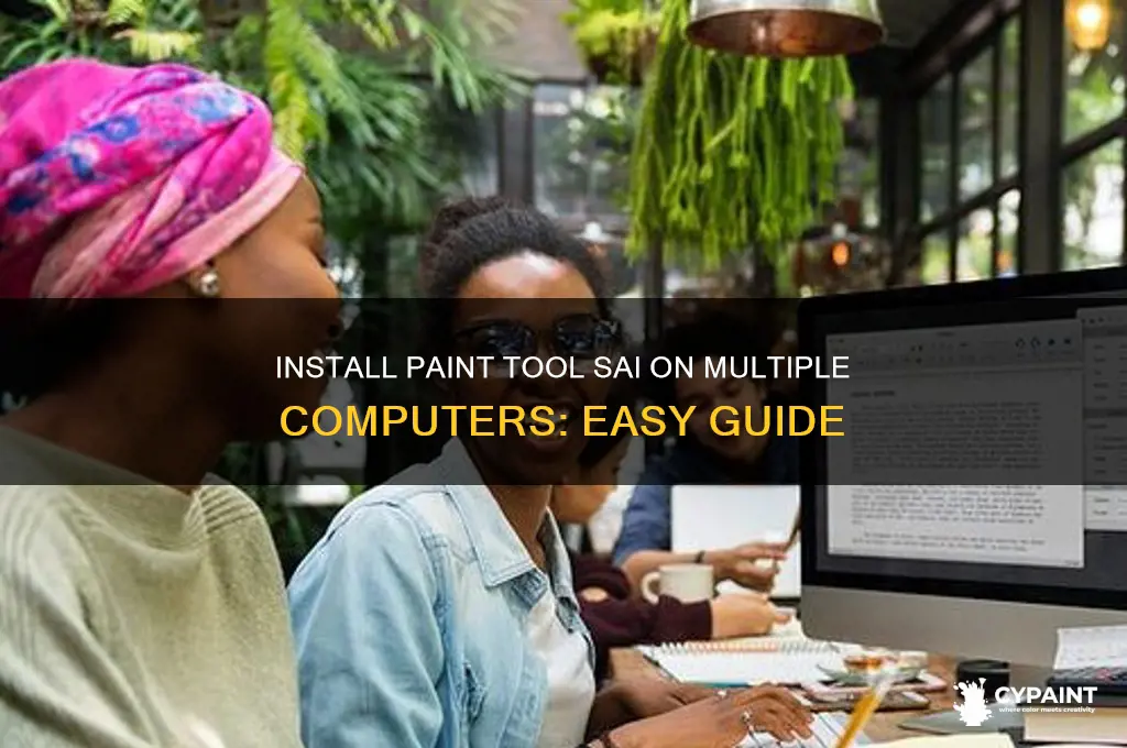 Install Paint Tool Sai On Multiple Computers: Easy Guide | CyPaint