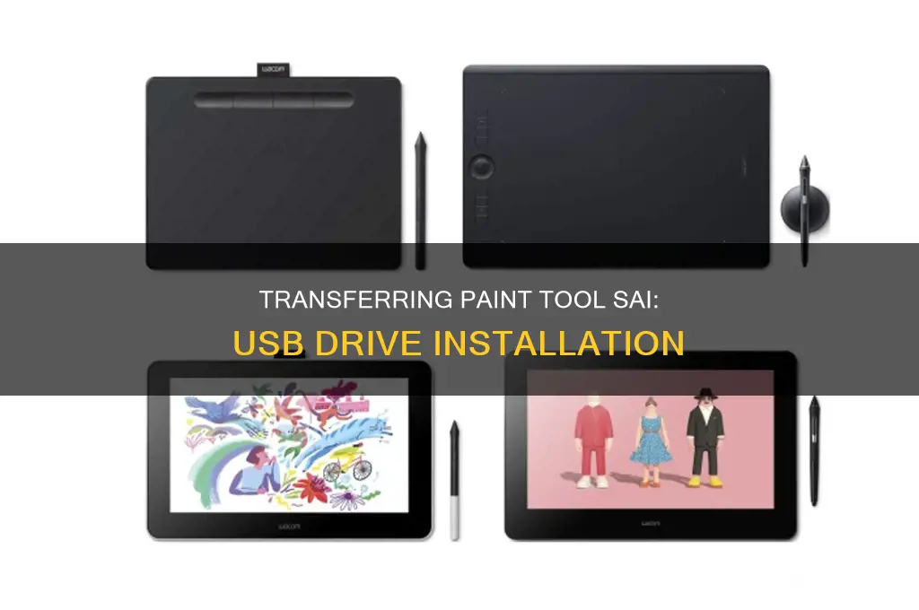 Transferring Paint Tool Sai: Usb Drive Installation | CyPaint