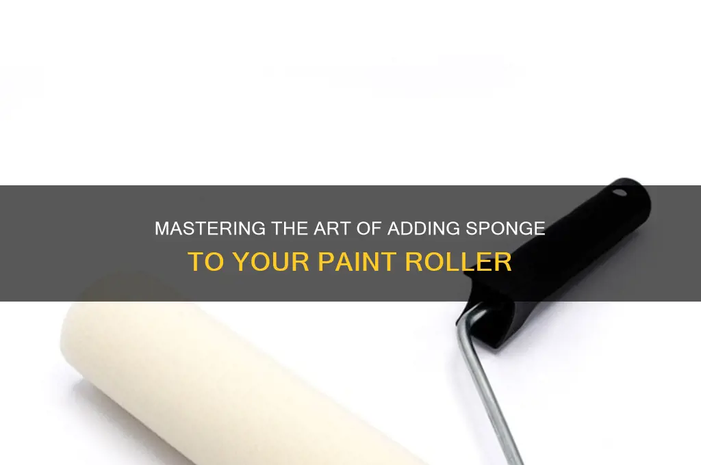 Mastering The Art Of Adding Sponge To Your Paint Roller | CyPaint
