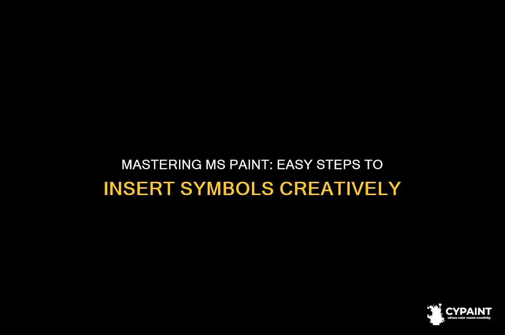 Mastering Ms Paint: Easy Steps To Insert Symbols Creatively | CyPaint