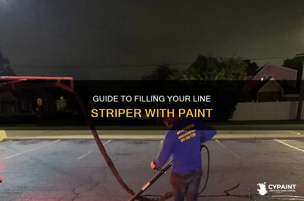 Guide To Filling Your Line Striper With Paint | CyPaint