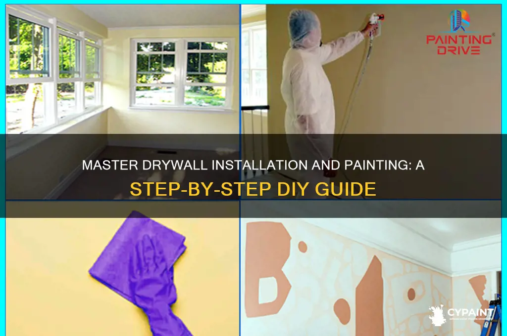 Master Drywall Installation And Painting: A Step-By-Step Diy Guide ...