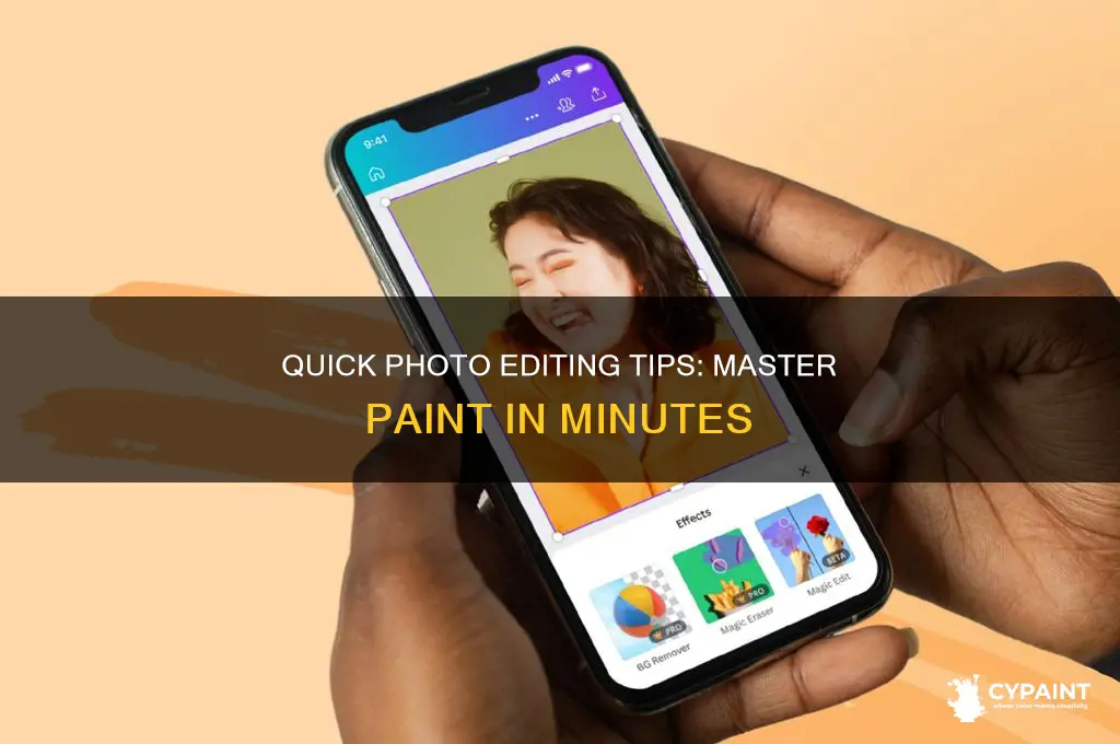 Quick Photo Editing Tips: Master Paint In Minutes | CyPaint