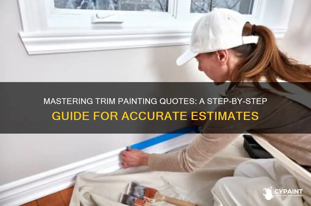 Mastering Trim Painting Quotes: A Step-By-Step Guide For Accurate ...