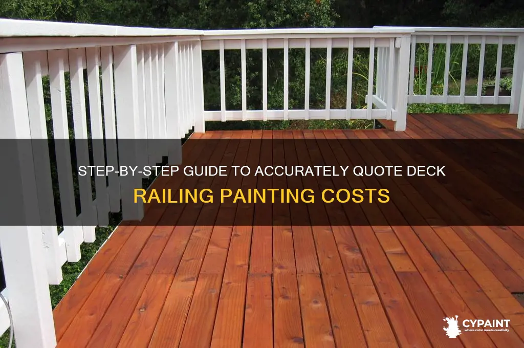 Step-By-Step Guide To Accurately Quote Deck Railing Painting Costs ...