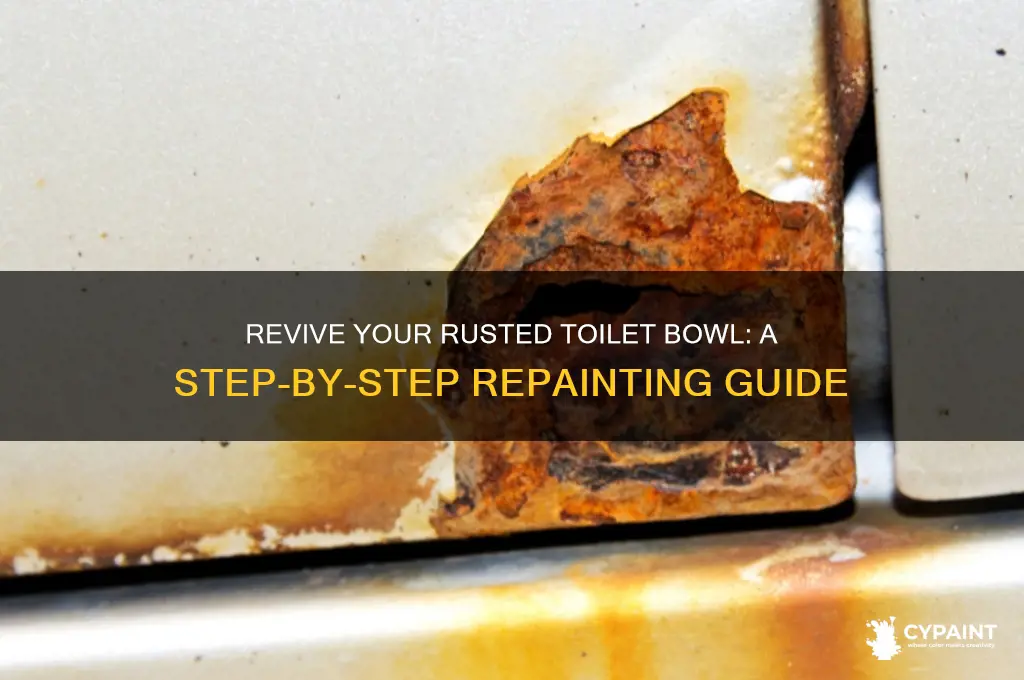 Revive Your Rusted Toilet Bowl: A Step-By-Step Repainting Guide | CyPaint