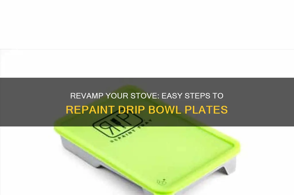 Revamp Your Stove: Easy Steps To Repaint Drip Bowl Plates | CyPaint