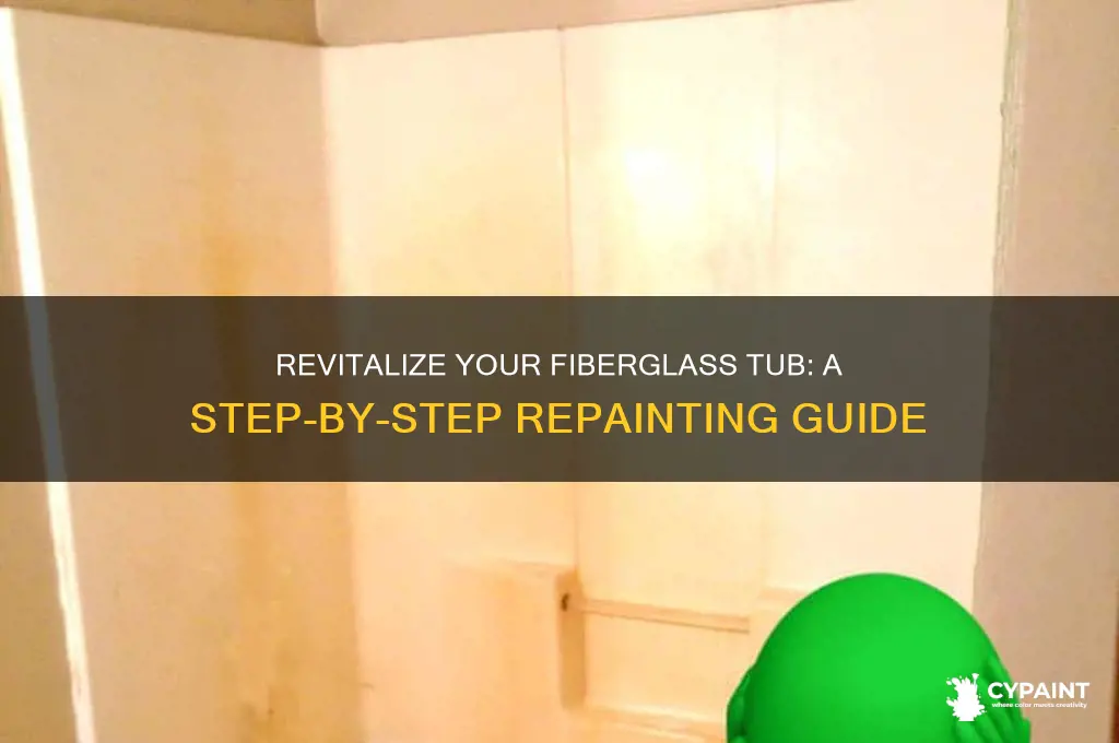 Revitalize Your Fiberglass Tub: A Step-By-Step Repainting Guide | CyPaint