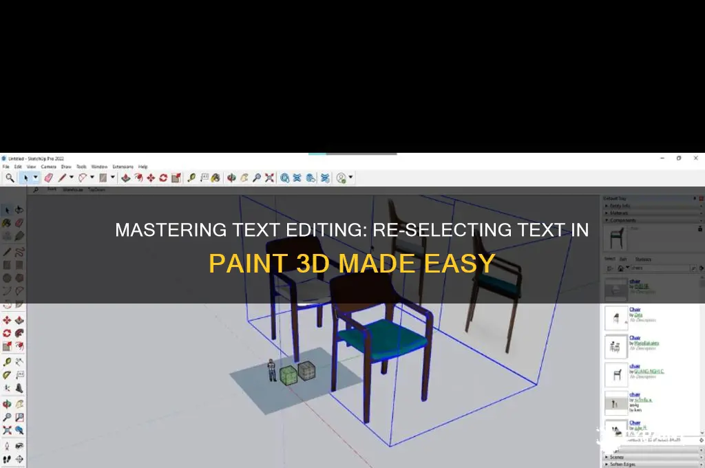 Mastering Text Editing: Re-Selecting Text In Paint 3D Made Easy | CyPaint
