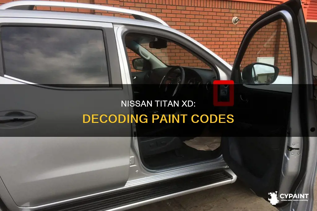 Nissan Titan Xd: Decoding Paint Codes | CyPaint