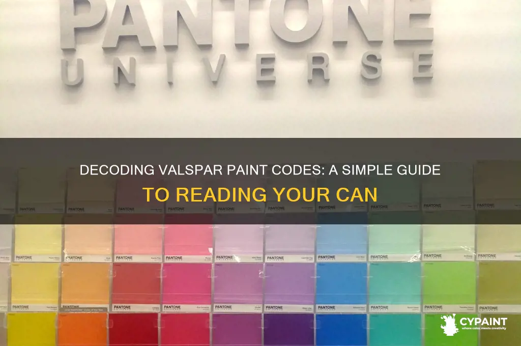 Decoding Valspar Paint Codes: A Simple Guide To Reading Your Can | CyPaint