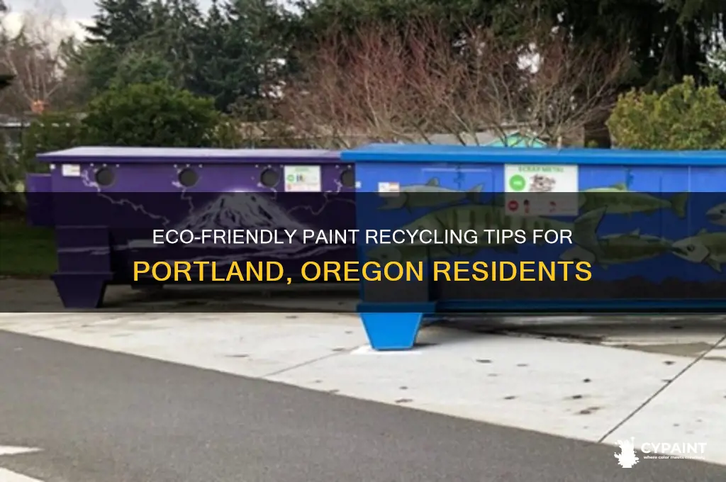 Eco-Friendly Paint Recycling Tips For Portland, Oregon Residents | CyPaint