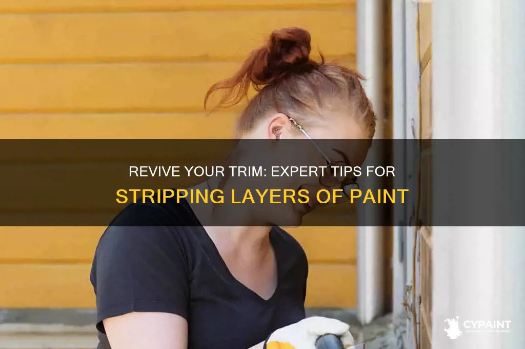 Revive Your Trim: Expert Tips For Stripping Layers Of Paint | CyPaint