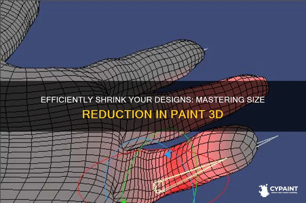 Efficiently Shrink Your Designs: Mastering Size Reduction In Paint 3D ...