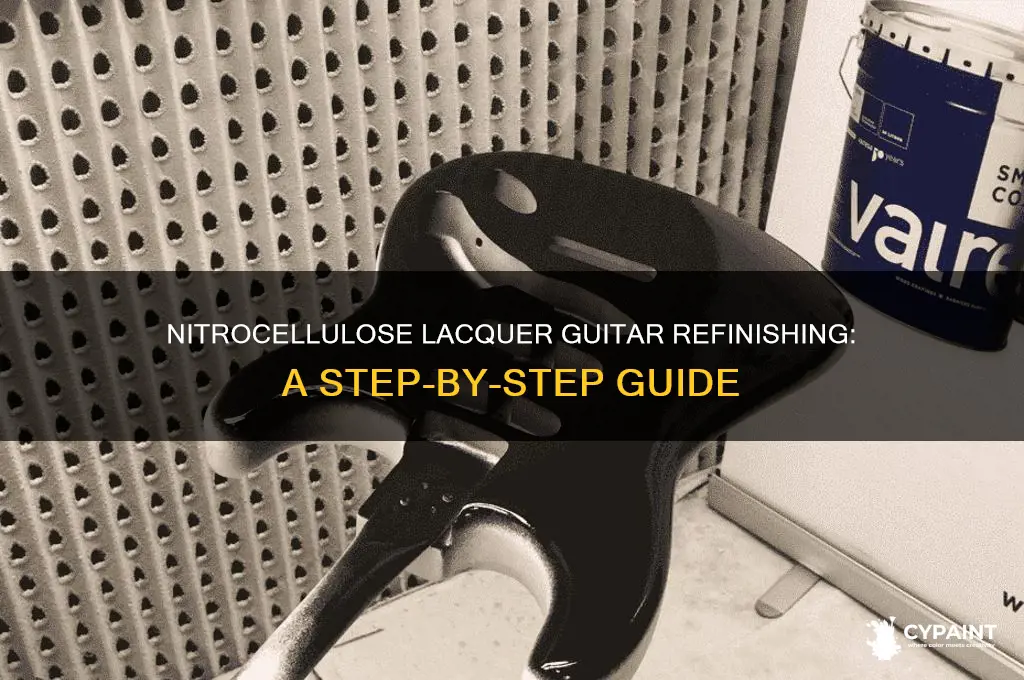 Nitrocellulose Lacquer Guitar Refinishing: A Step-By-Step Guide | CyPaint