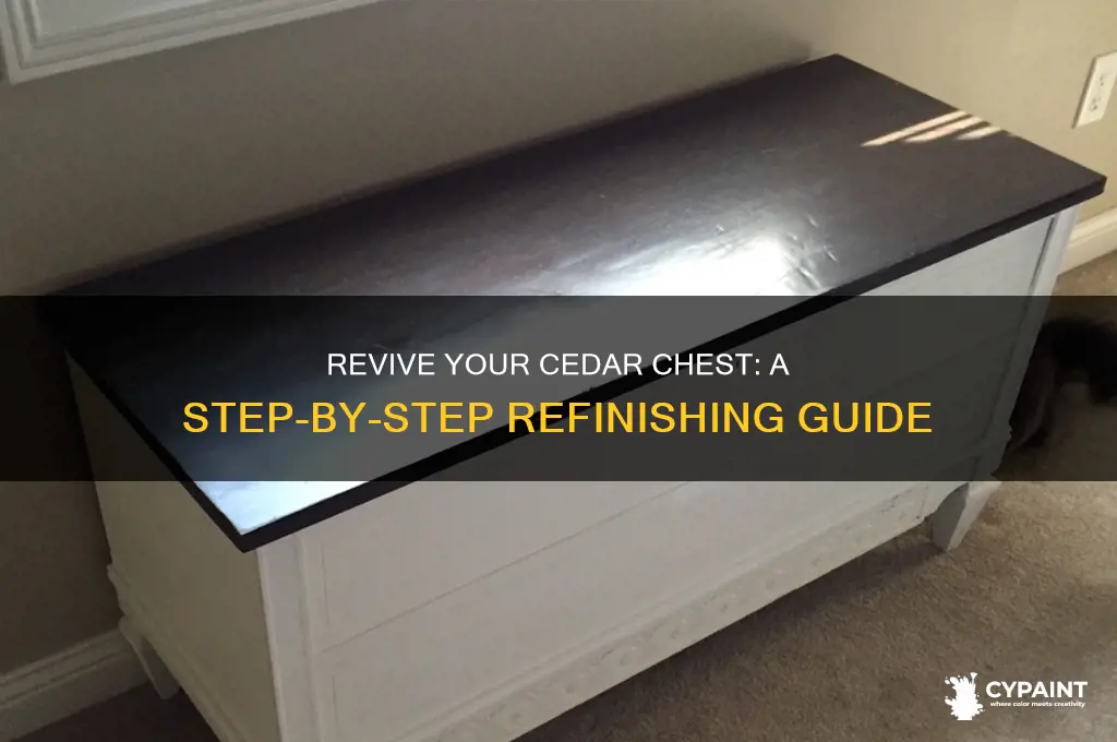 Revive Your Cedar Chest: A Step-By-Step Refinishing Guide | CyPaint
