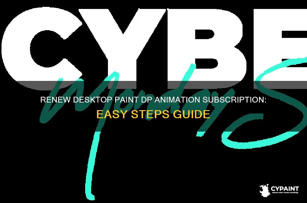 Renew Desktop Paint Dp Animation Subscription: Easy Steps Guide | CyPaint