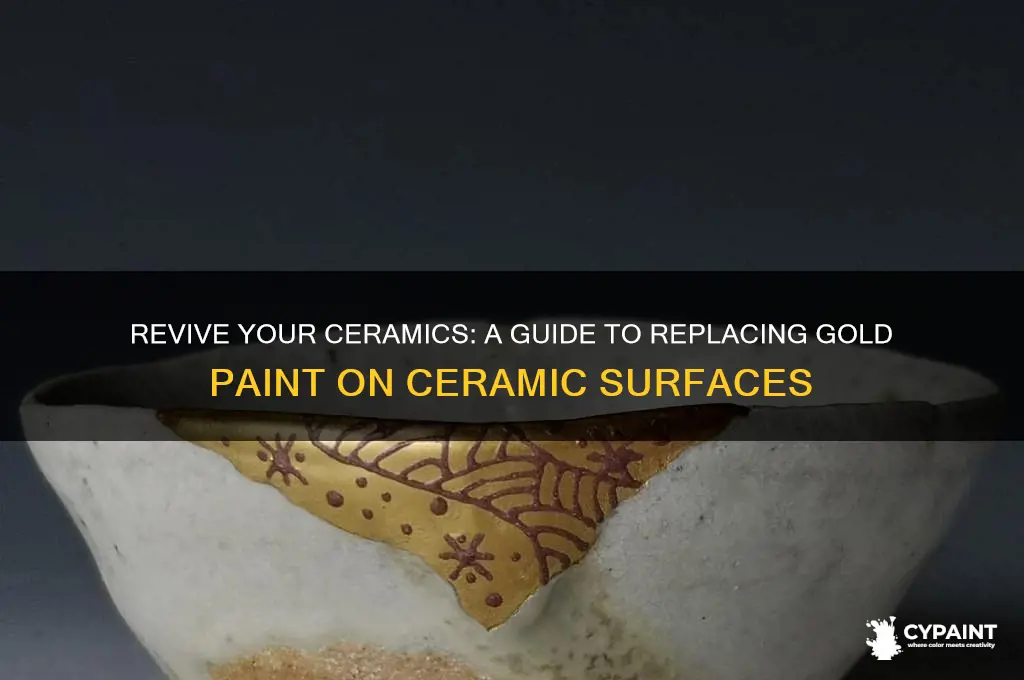 Revive Your Ceramics: A Guide To Replacing Gold Paint On Ceramic ...