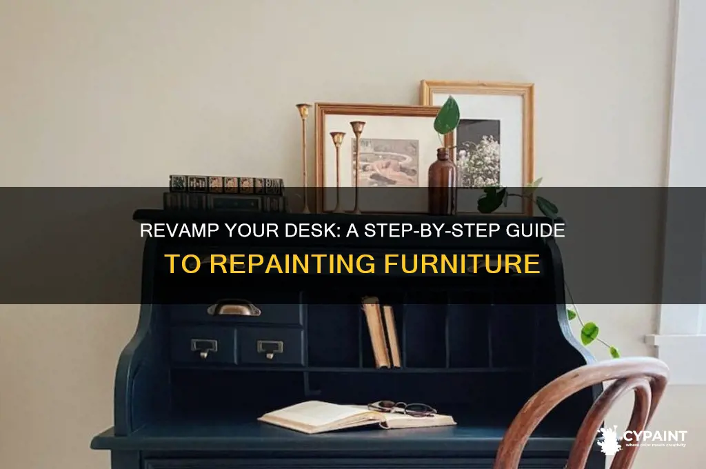 Revamp Your Desk: A Step-By-Step Guide To Repainting Furniture | CyPaint