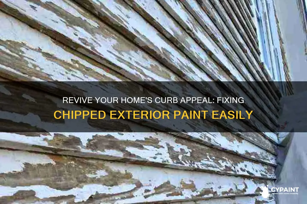 Revive Your Home's Curb Appeal: Fixing Chipped Exterior Paint Easily ...