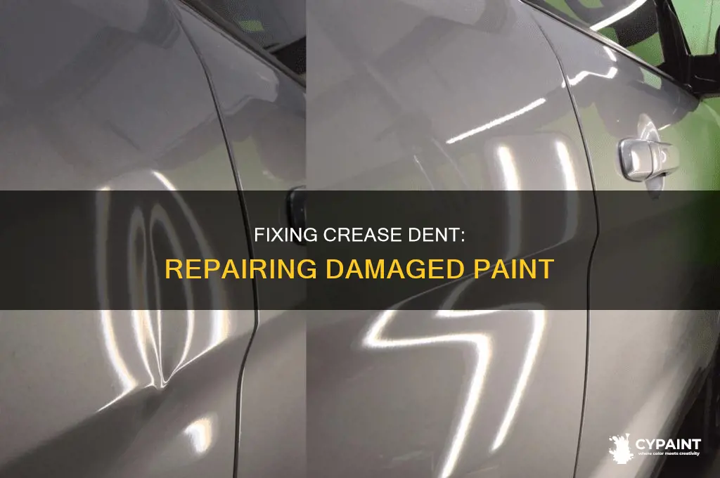 Fixing Crease Dent: Repairing Damaged Paint | CyPaint