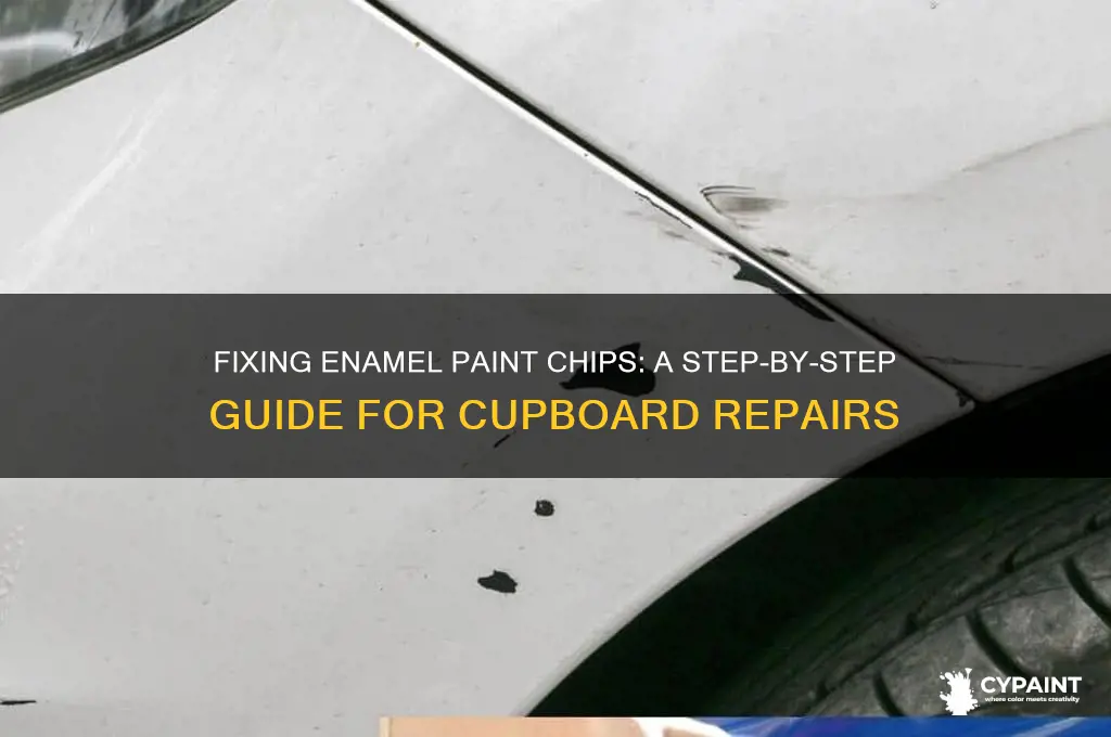 Fixing Enamel Paint Chips: A Step-By-Step Guide For Cupboard Repairs ...