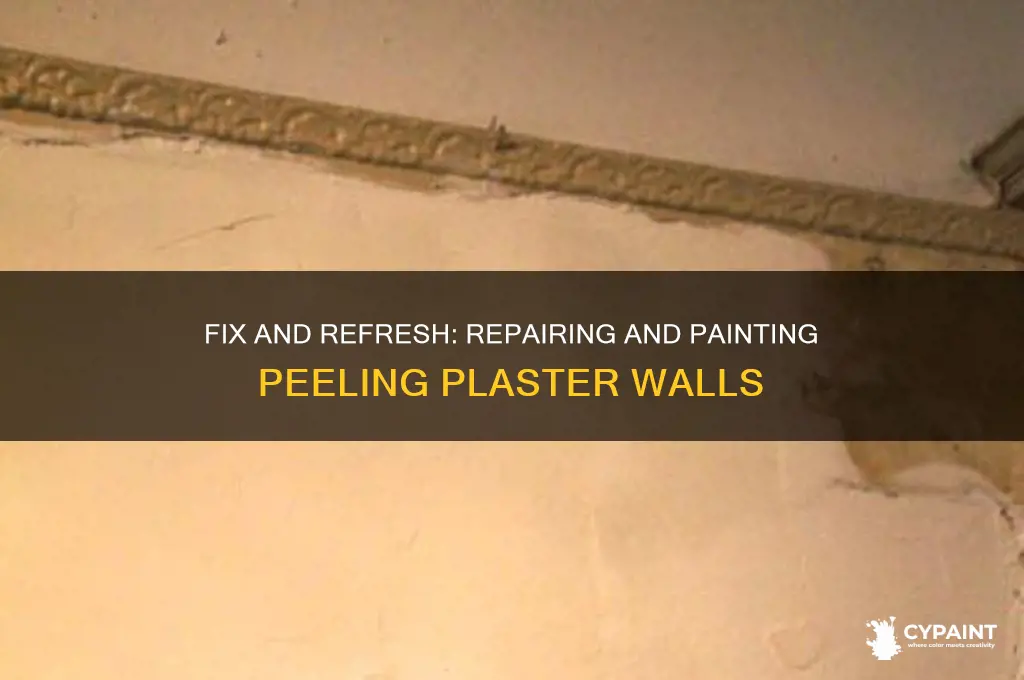 Fix And Refresh: Repairing And Painting Peeling Plaster Walls | CyPaint