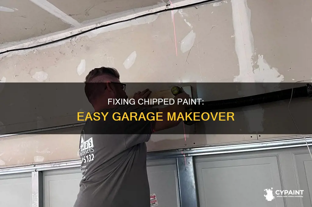 Fixing Chipped Paint: Easy Garage Makeover | CyPaint
