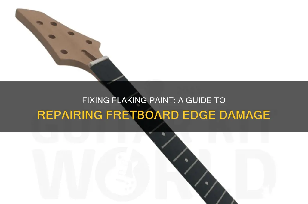 Fixing Flaking Paint: A Guide To Repairing Fretboard Edge Damage | CyPaint