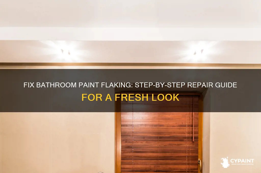 Fix Bathroom Paint Flaking: Step-By-Step Repair Guide For A Fresh Look ...