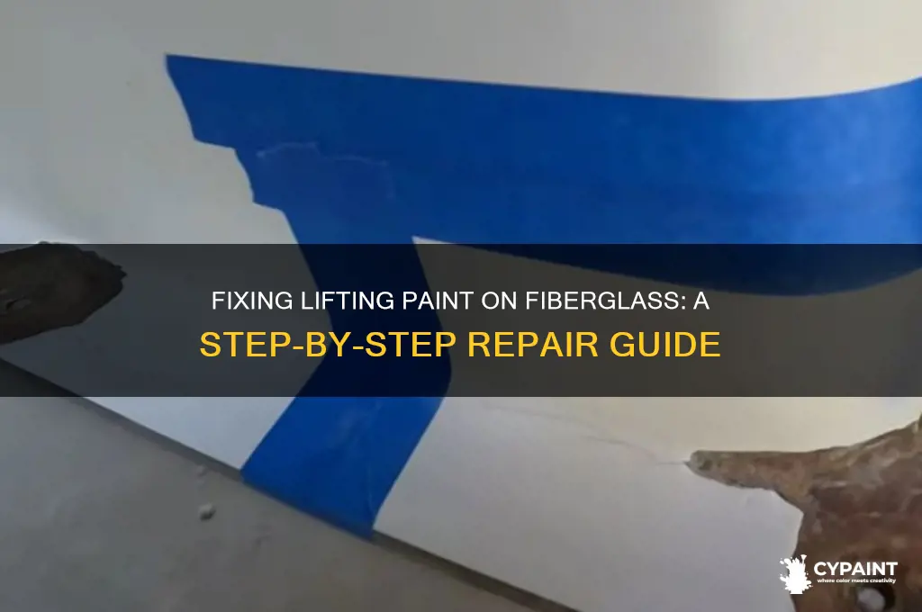 Fixing Lifting Paint On Fiberglass: A Step-By-Step Repair Guide | CyPaint