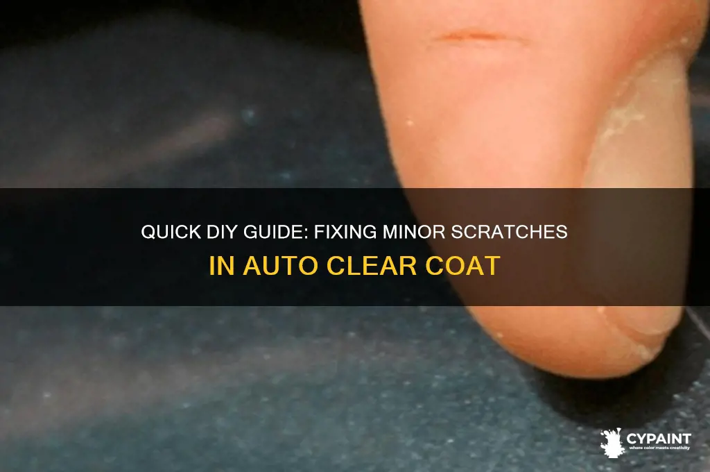 Quick Diy Guide: Fixing Minor Scratches In Auto Clear Coat | CyPaint