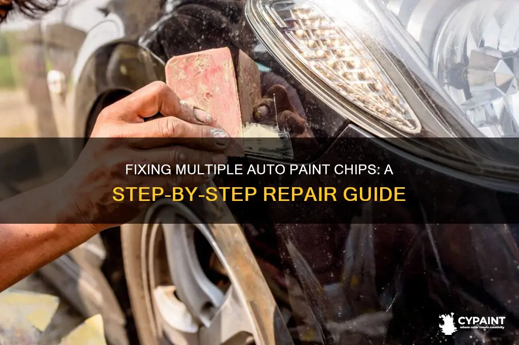 Fixing Multiple Auto Paint Chips: A Step-By-Step Repair Guide | CyPaint