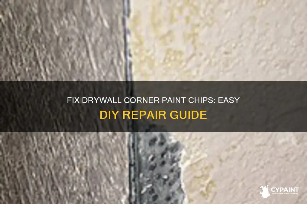 Fix Drywall Corner Paint Chips: Easy Diy Repair Guide | CyPaint
