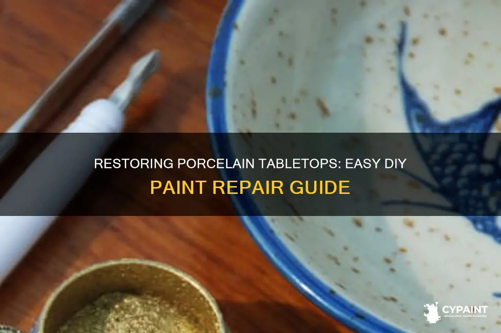 Restoring Porcelain Tabletops: Easy Diy Paint Repair Guide | CyPaint