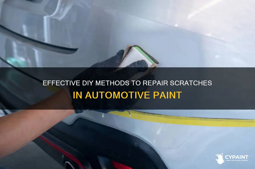 Effective Diy Methods To Repair Scratches In Automotive Paint | CyPaint