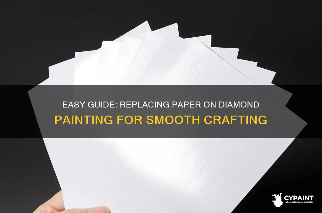 Easy Guide: Replacing Paper On Diamond Painting For Smooth Crafting ...