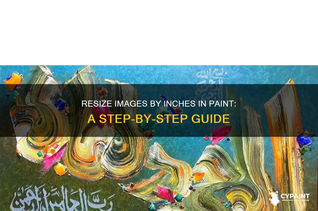 Resize Images By Inches In Paint: A Step-By-Step Guide | CyPaint