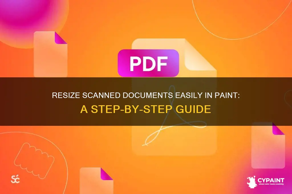 Resize Scanned Documents Easily In Paint: A Step-By-Step Guide | CyPaint