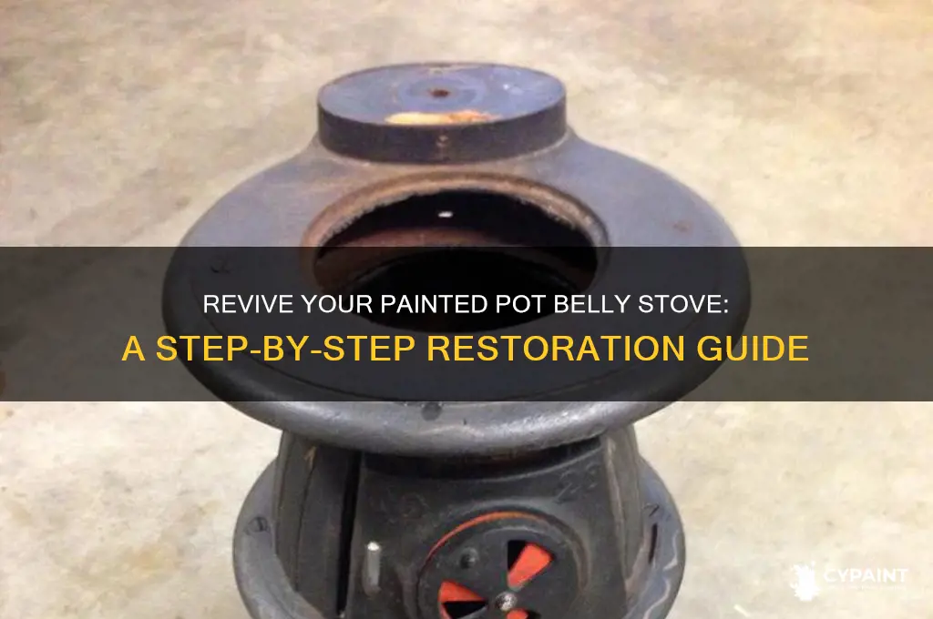 Revive Your Painted Pot Belly Stove: A Step-By-Step Restoration Guide ...