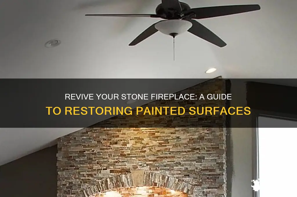Revive Your Stone Fireplace: A Guide To Restoring Painted Surfaces ...
