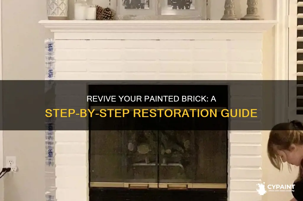 Revive Your Painted Brick: A Step-By-Step Restoration Guide | CyPaint