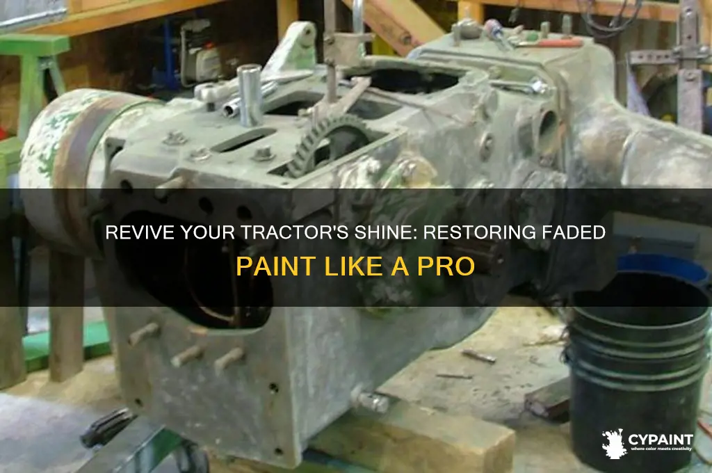 Revive Your Tractor's Shine: Restoring Faded Paint Like A Pro | CyPaint