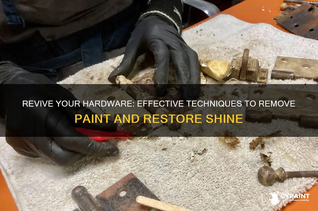 Revive Your Hardware: Effective Techniques To Remove Paint And Restore ...
