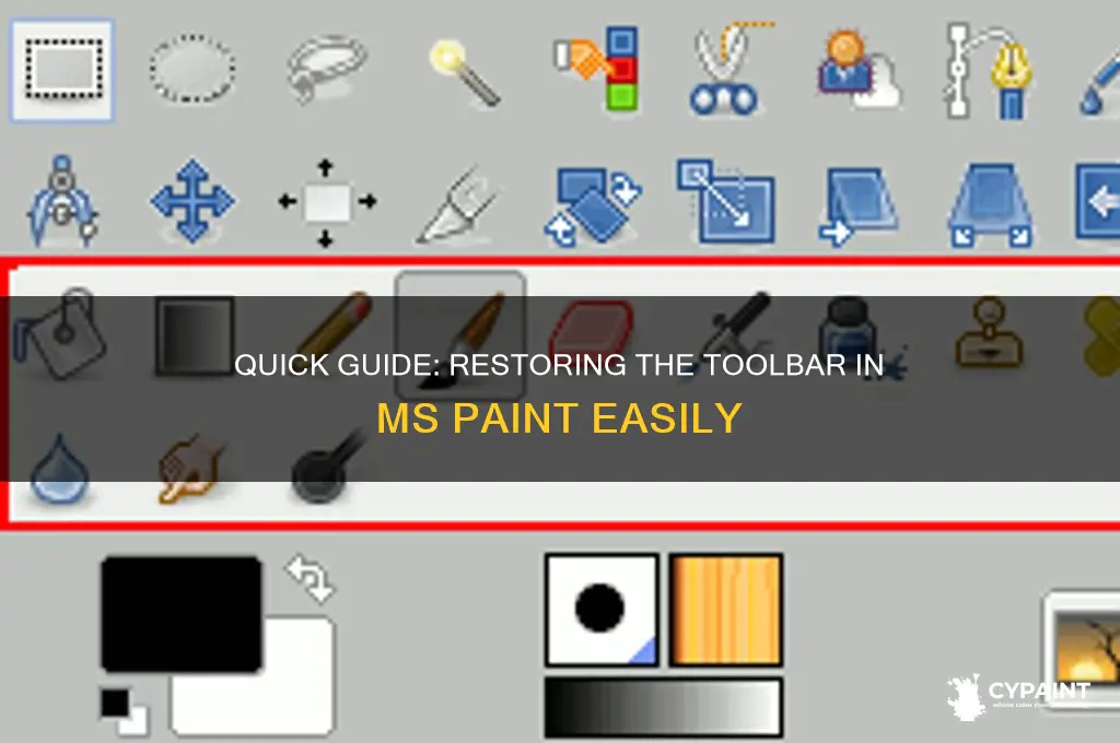 Quick Guide: Restoring The Toolbar In Ms Paint Easily | CyPaint